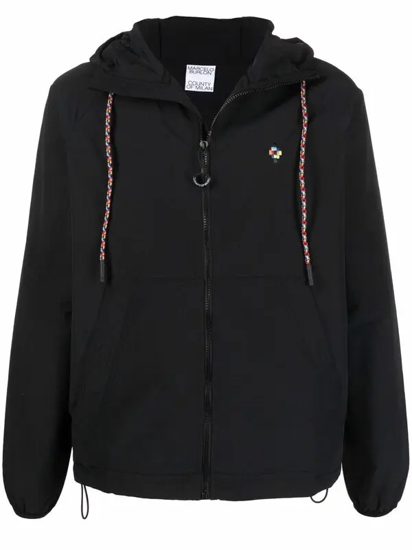 COUNTY OF MILAN Marcelo Burlon Lightweight Windbreaker Jacket