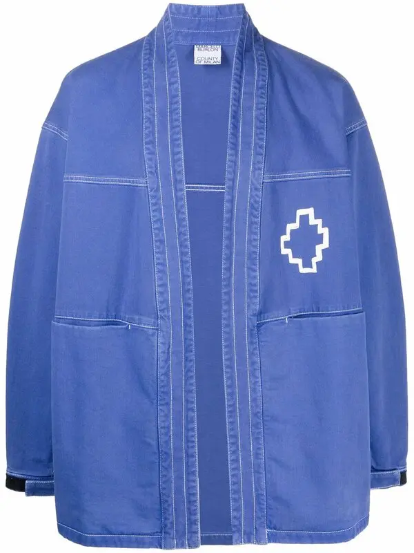 COUNTY OF MILAN Marcelo Burlon Logo-print Jacket