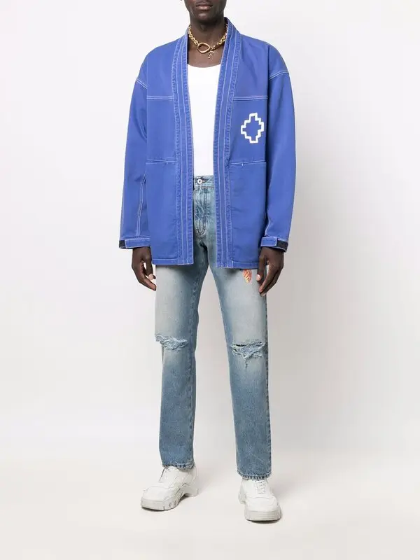 COUNTY OF MILAN Marcelo Burlon Logo-print Jacket