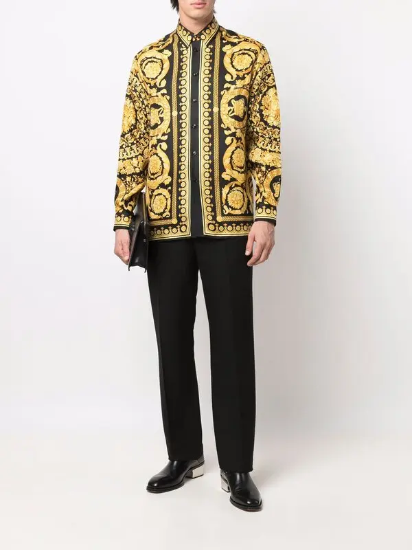 Versace Barocco Silk Shirt
