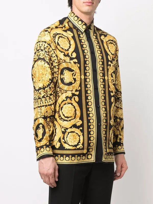 Versace Barocco Silk Shirt