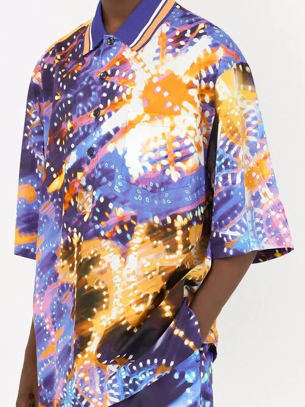Dolce & Gabbana Graphic-print Polo Shirt