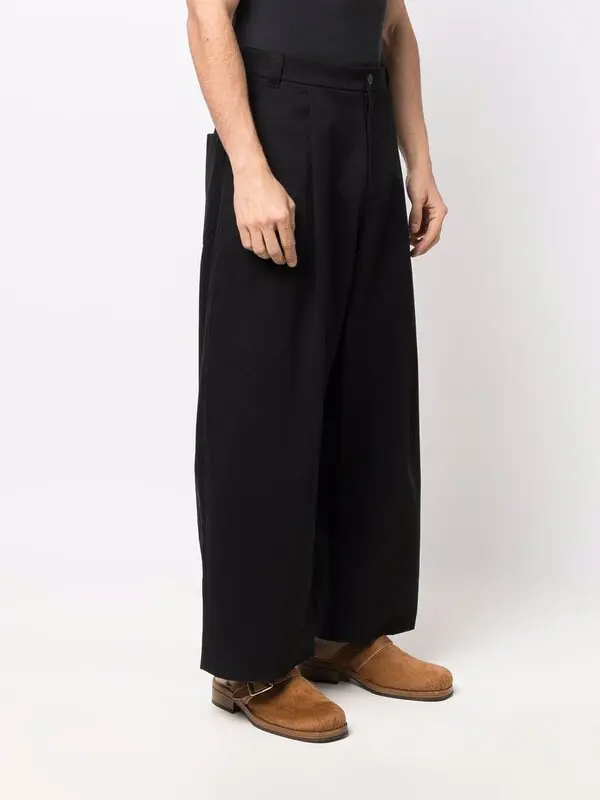 Studio Nicholson Wide-leg High-waisted Trousers