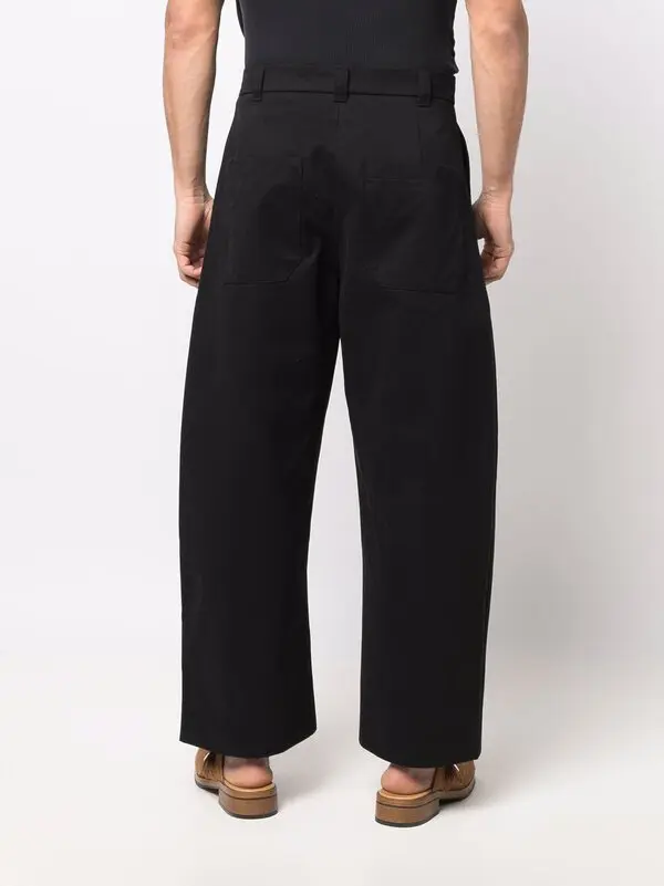 Studio Nicholson Wide-leg High-waisted Trousers