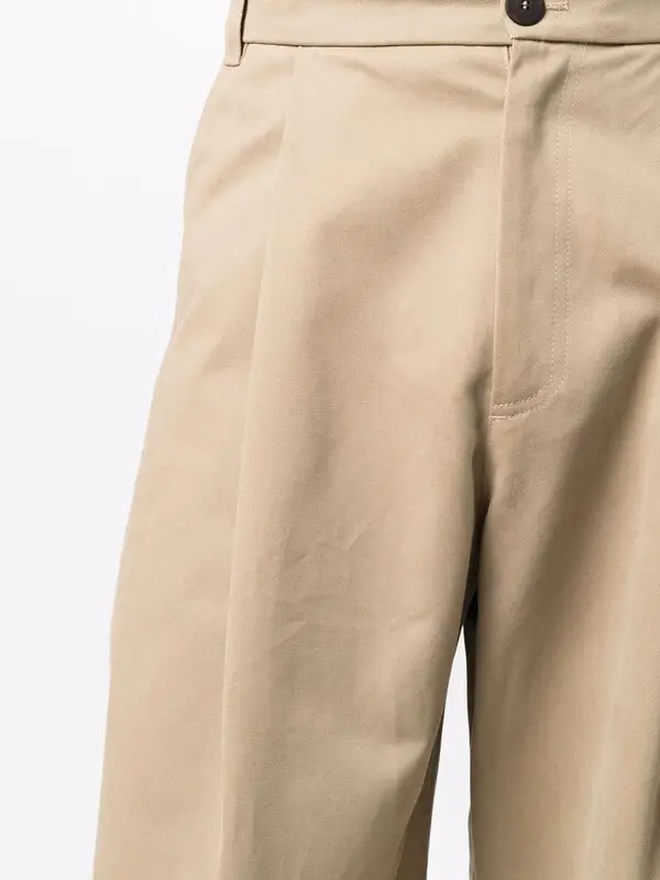 Studio Nicholson Wide-leg High-waisted Trousers - Neutrals