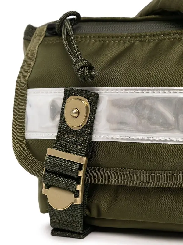 Sacai X Porter Foldover Belt Bag - Green | Editorialist