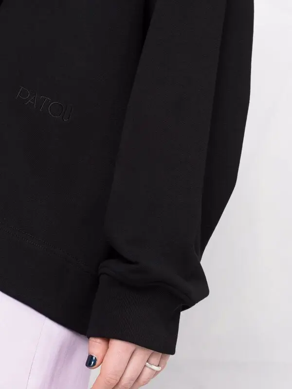 PATOU Funnel-neck Graphic Hoodie