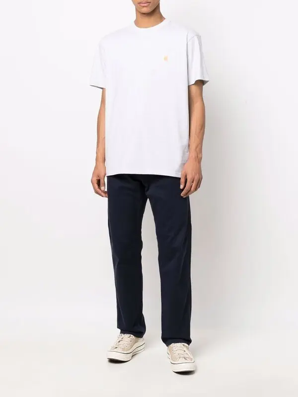 Carhartt Work In Progress Embroidered-logo Cotton T-shirt