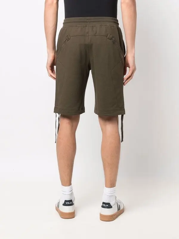 C.P. COMPANY Zip-pocket Cotton Track Shorts