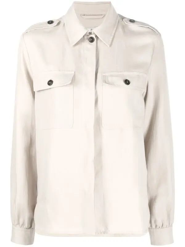 Woolrich Fitted Button-up Shirt