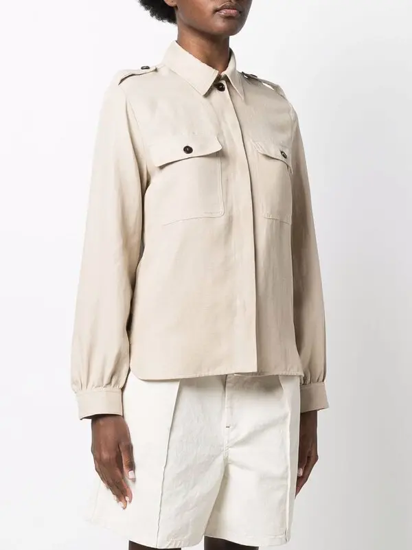 Woolrich Fitted Button-up Shirt