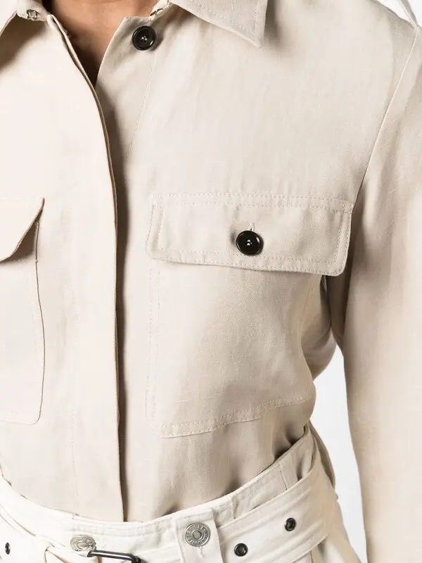 Woolrich Fitted Button-up Shirt