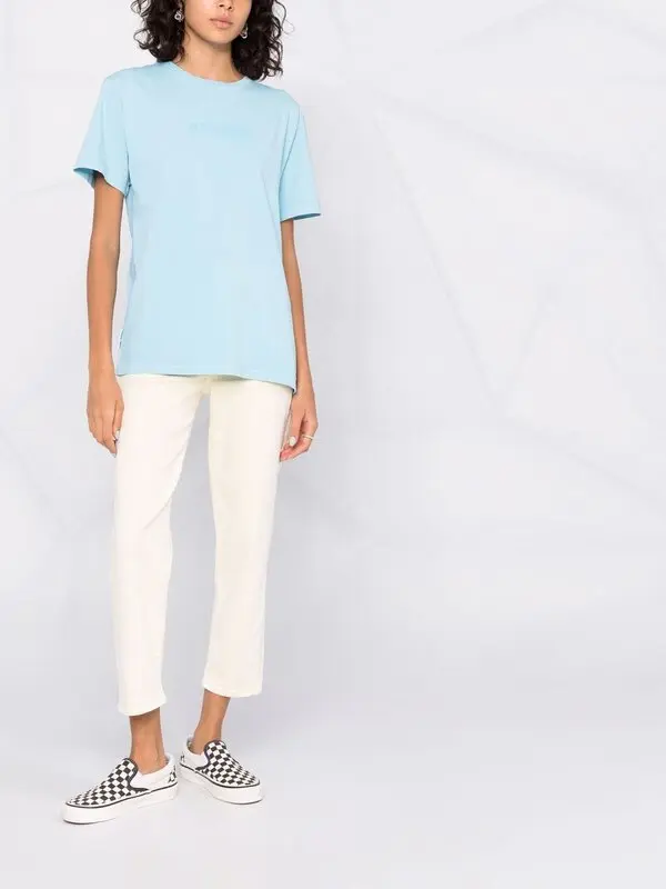 7 For All Mankind High-waisted Straight Jeans