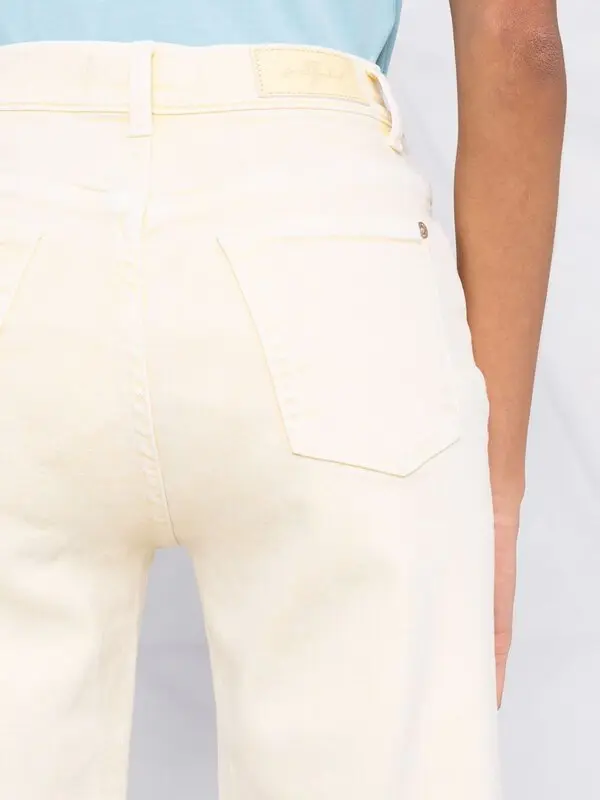 7 For All Mankind High-waisted Straight Jeans