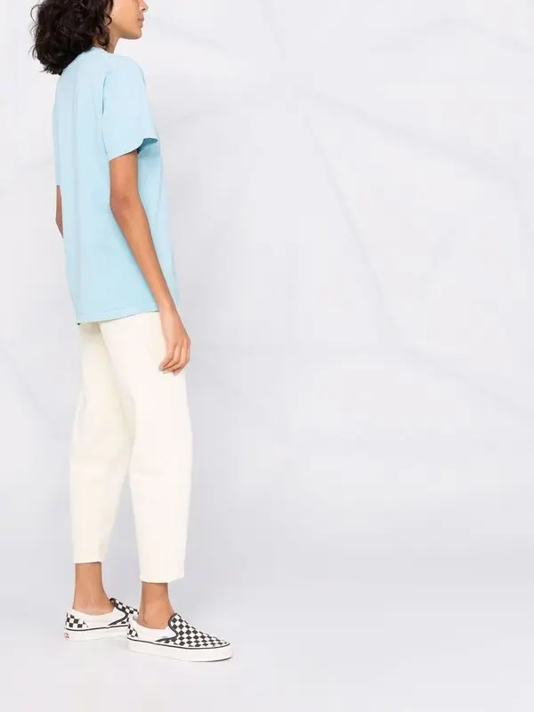 7 For All Mankind High-waisted Straight Jeans