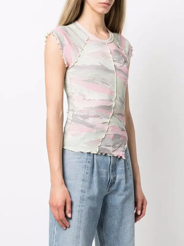 DIESEL® Cl-t-skyover Camouflage Top