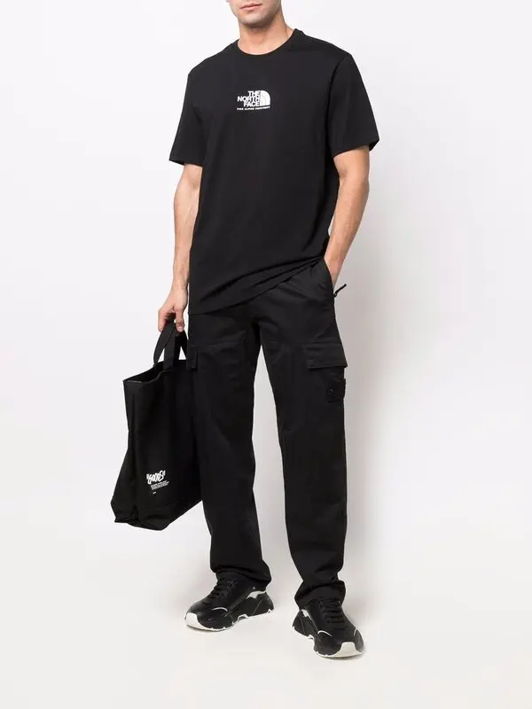 The North Face Logo-print Short-sleeved T-shirt - Black