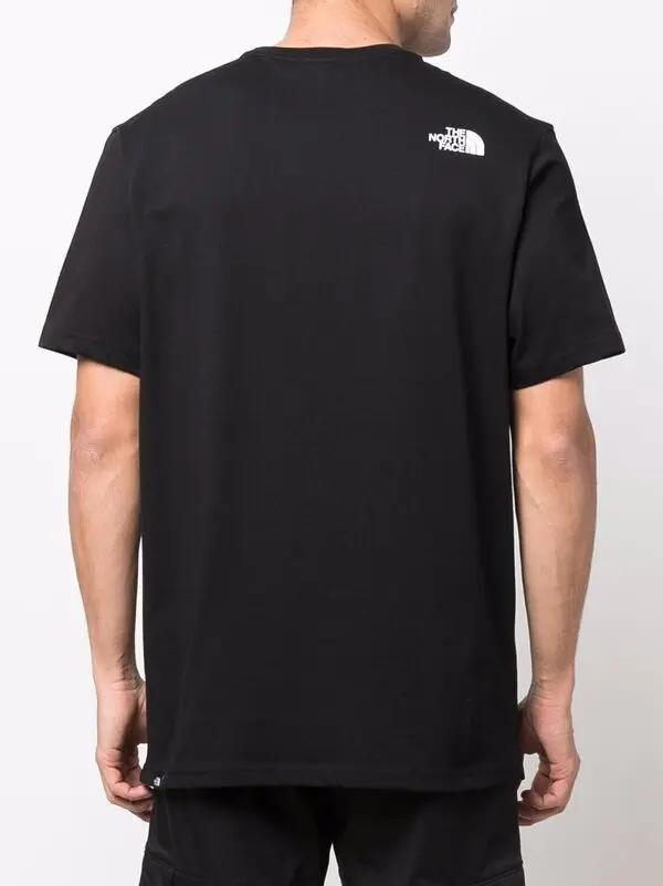 The North Face Logo-print Short-sleeved T-shirt - Black
