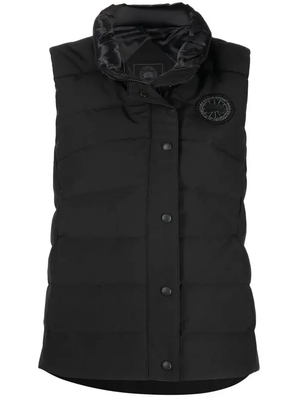 Canada Goose Feather-down Padded Gilet - Black