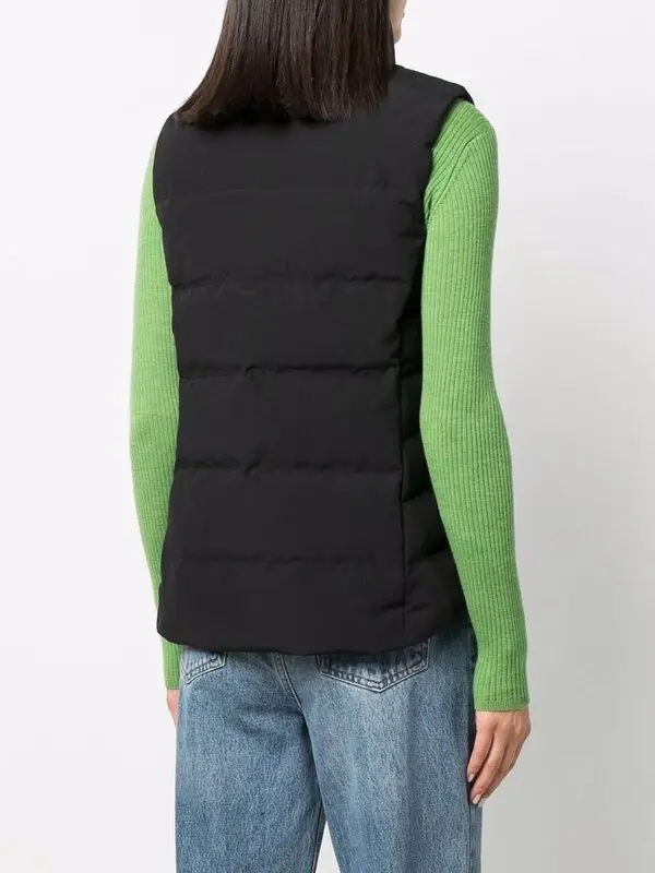 Canada Goose Feather-down Padded Gilet - Black