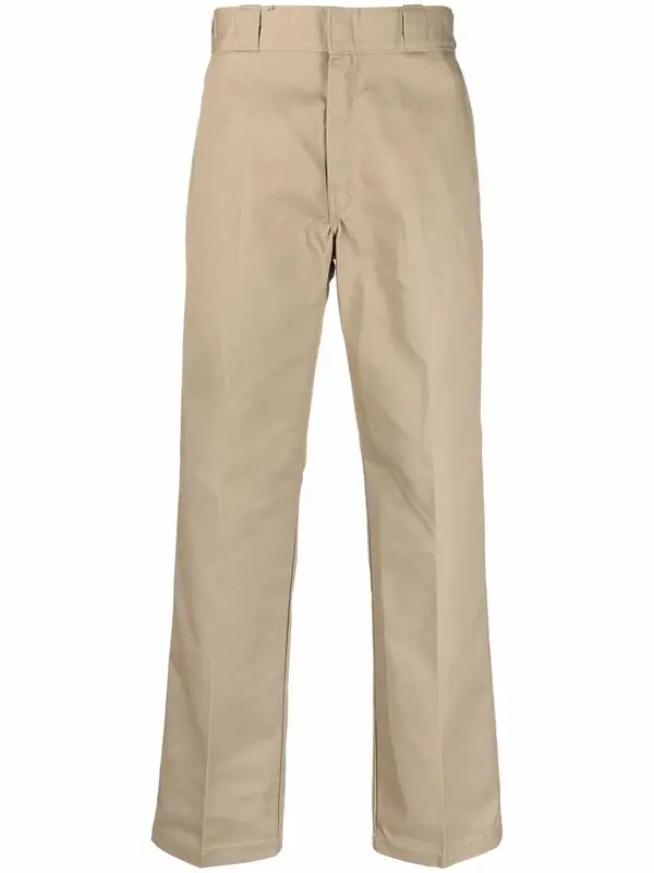 Dickies Rear Logo-patch Trousers - Brown