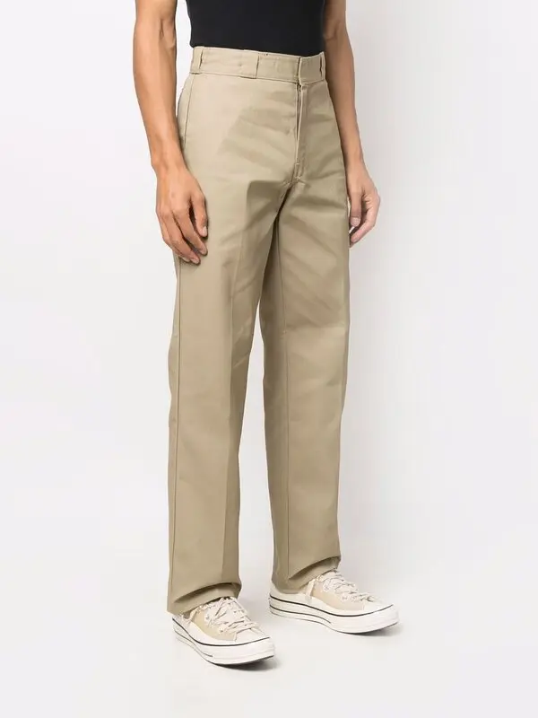 Dickies Rear Logo-patch Trousers - Brown