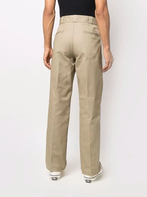 Dickies Rear Logo-patch Trousers - Brown