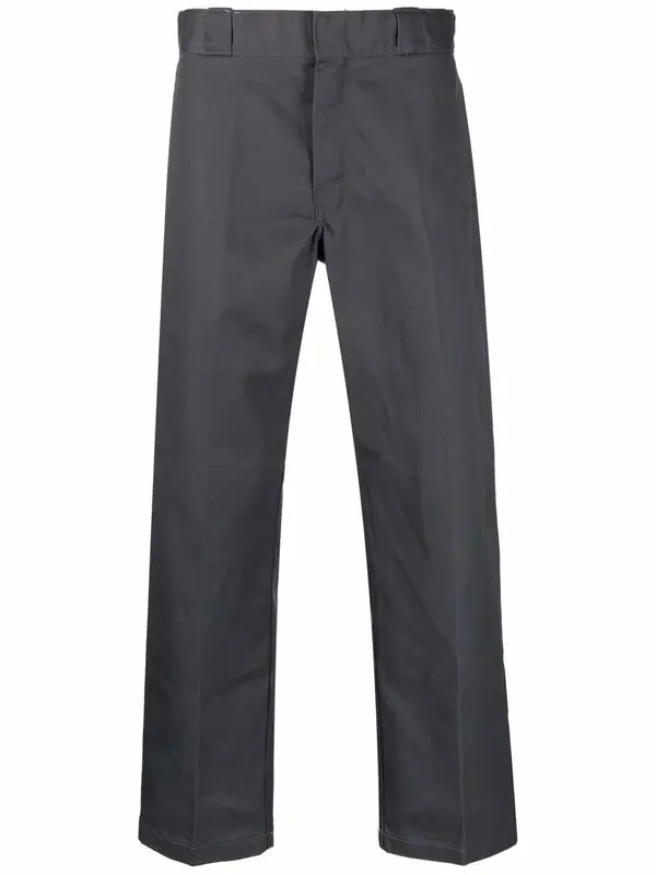 Dickies Rear Logo-patch Trousers - Grey