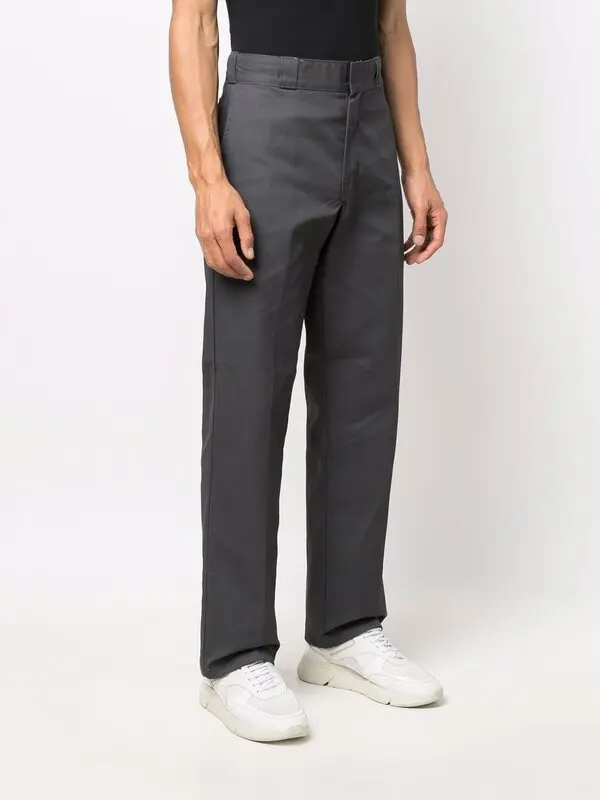 Dickies Rear Logo-patch Trousers - Grey