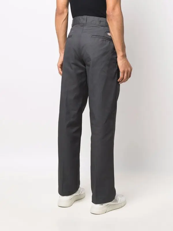Dickies Rear Logo-patch Trousers - Grey