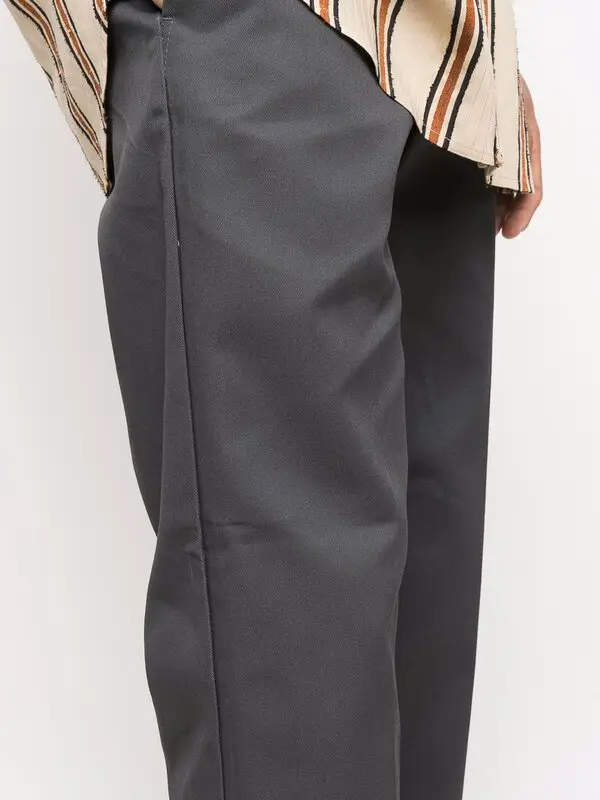 Dickies Rear Logo-patch Trousers - Grey