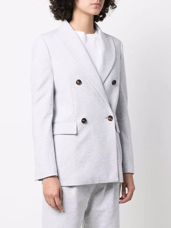 Brunello Cucinelli Double-breasted Tailored Blazer