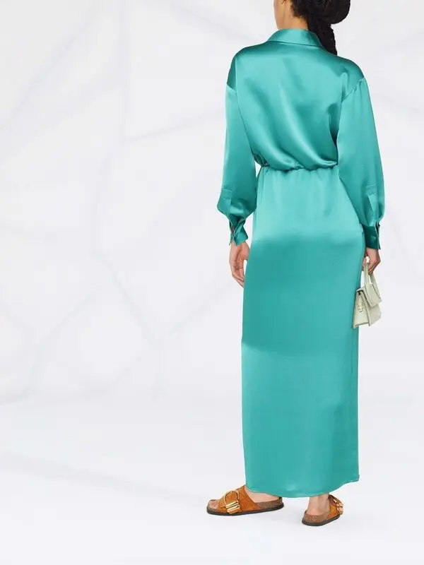 BLANCA VITA Acena Wrap Dress - Green