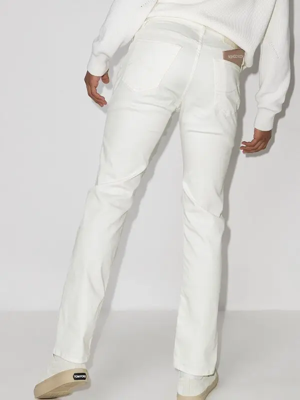 Jacob Cohen Bard Slim-fit Jeans - White