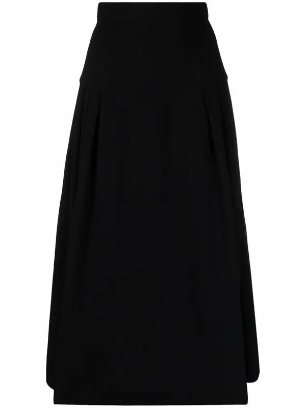 ULYANA SERGEENKO A-line Midi Skirt