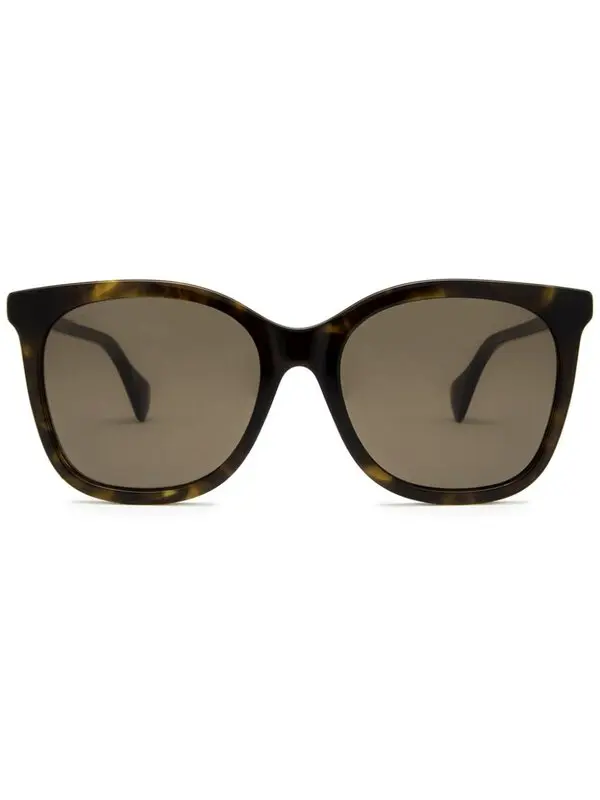Gucci Cat-eye Frame Sunglasses - Brown