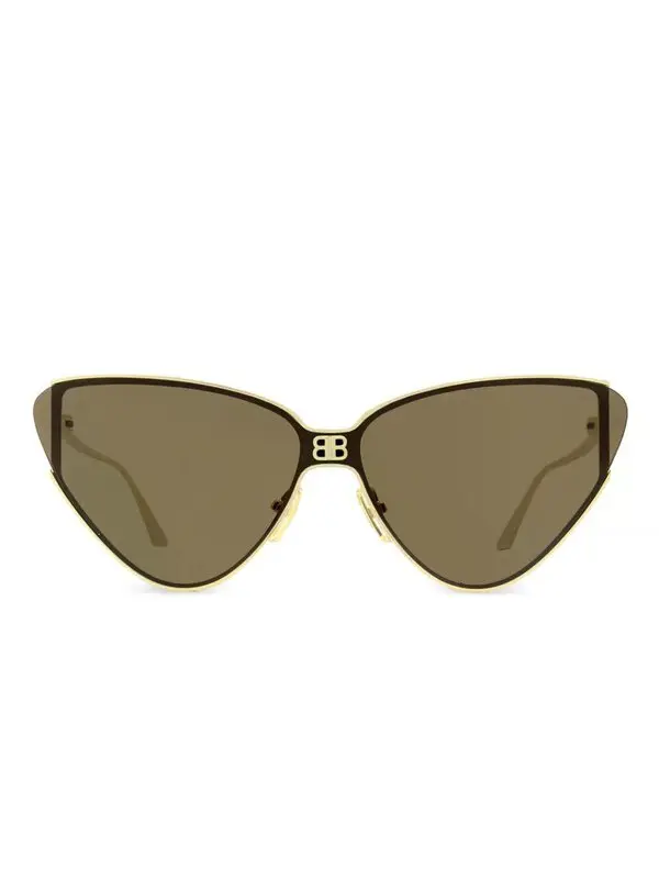 Balenciaga Cat-eye Sunglasses - Gold