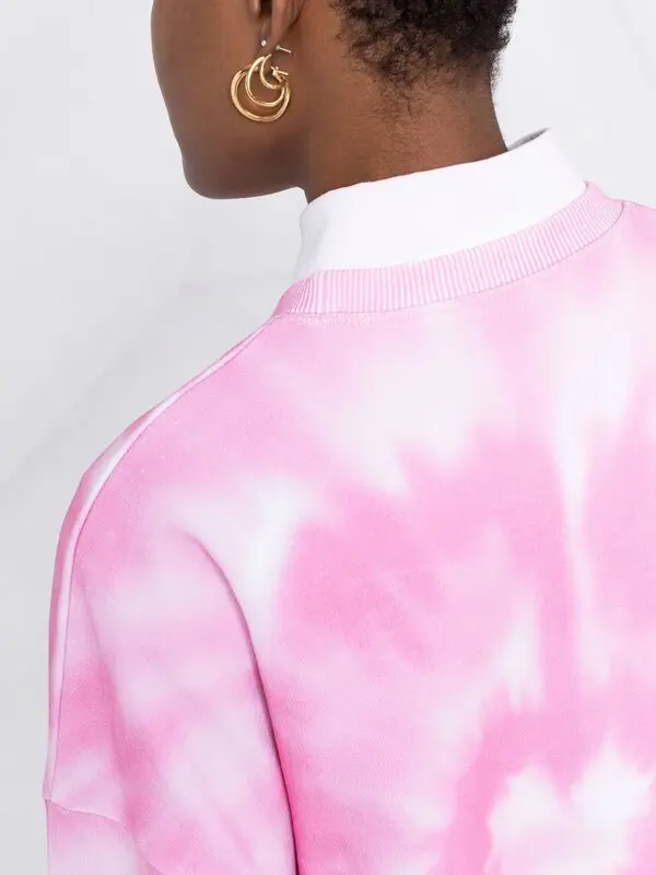 Red Valentino Heart-motif Cotton Sweatshirt