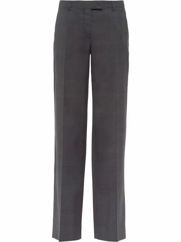 Miu Miu Check-wool Trousers