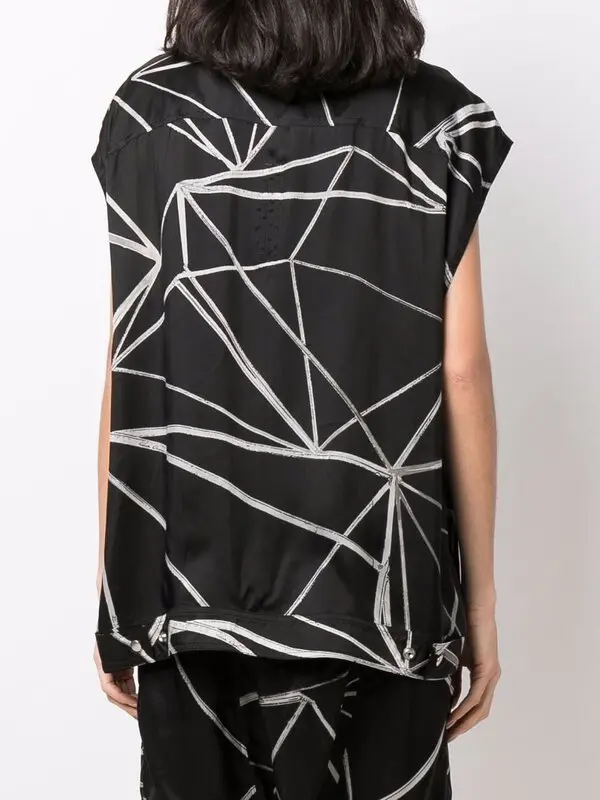 Rick Owens Graphic-print Overshirt