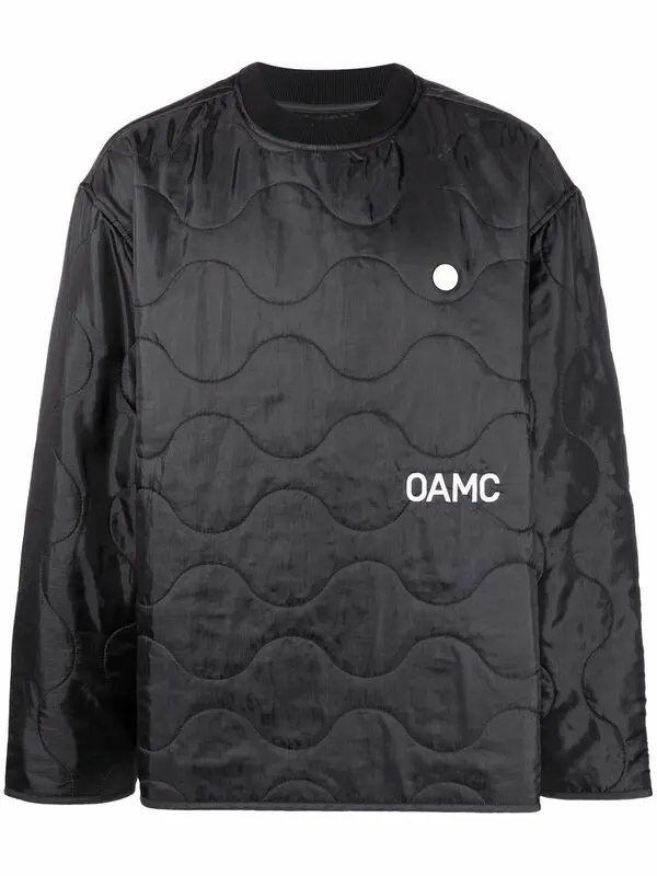 OAMC Peacemaker Print Quilted Jacket