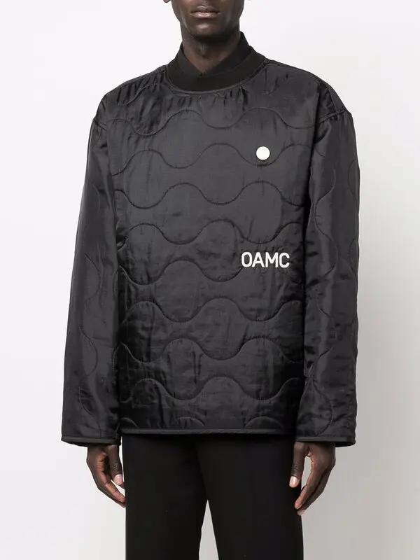 OAMC Peacemaker Print Quilted Jacket