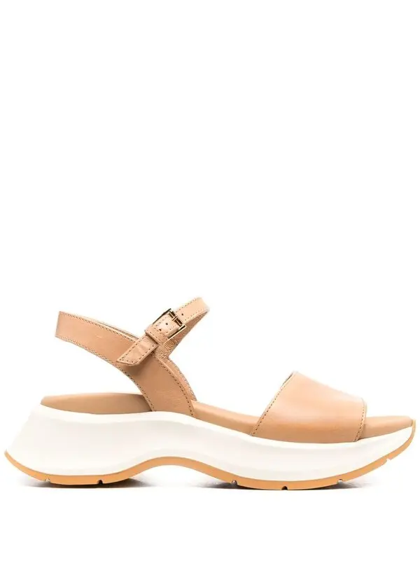 Hogan 60mm Open-toe Leather Sandals