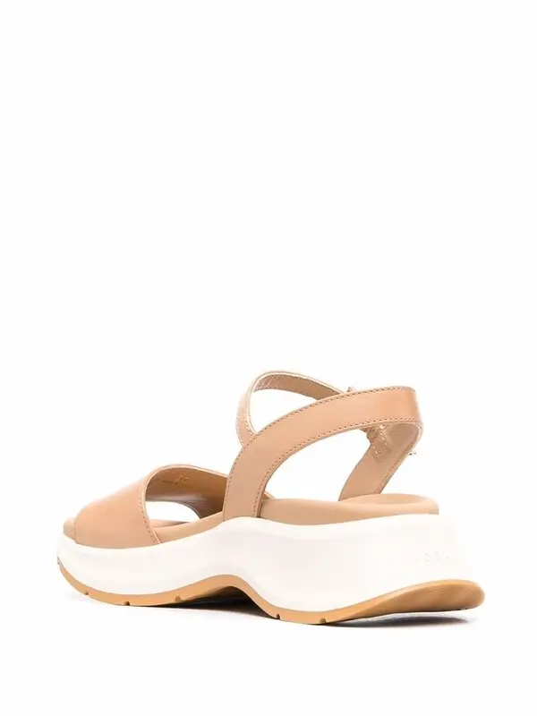Hogan 60mm Open-toe Leather Sandals