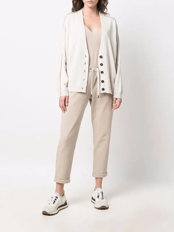 Brunello Cucinelli V-neck Tank Top - Neutrals