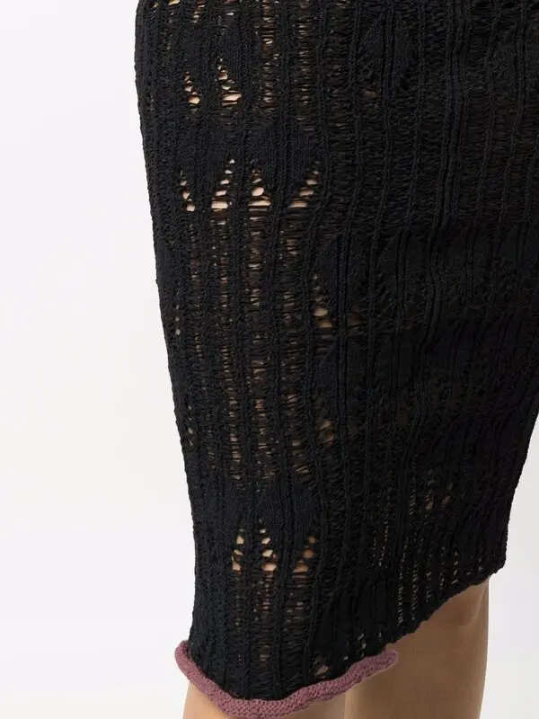 Acne Studios Ladder-knit Skirt