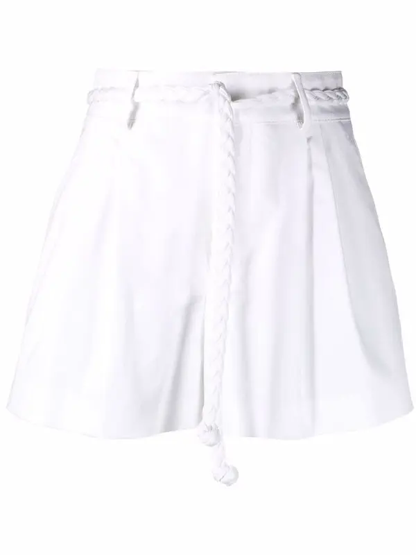 Red Valentino Rope Belted Tailored Shorts