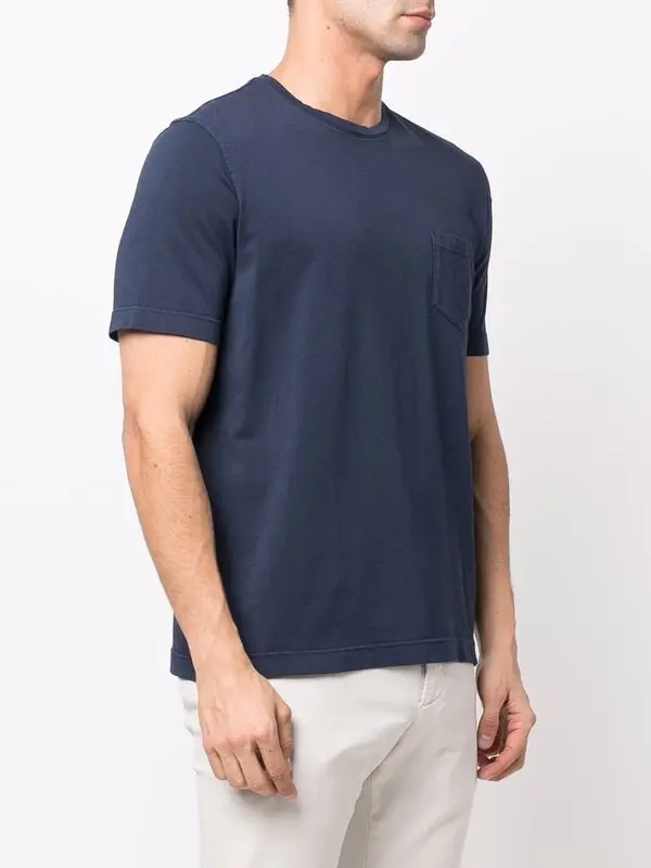 DRUMOHR Patch-pocket Cotton T-shirt