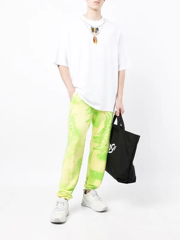 COUNTY OF MILAN Wings-print Track Pants