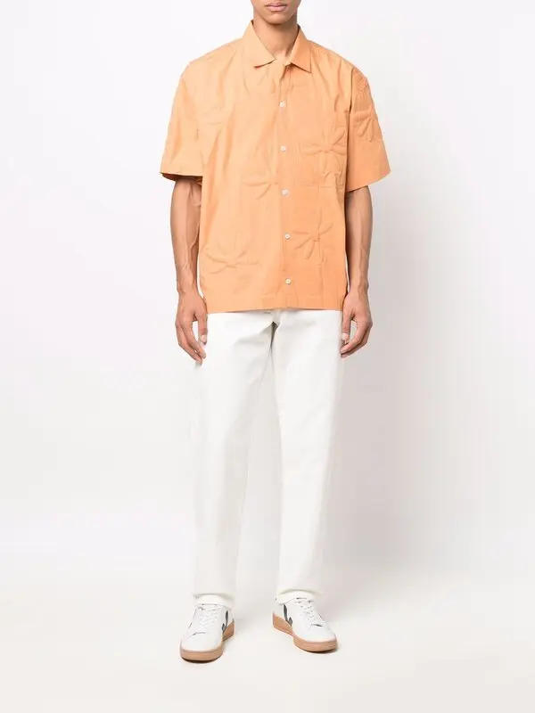 Dickies Rear Logo-patch Trousers - White